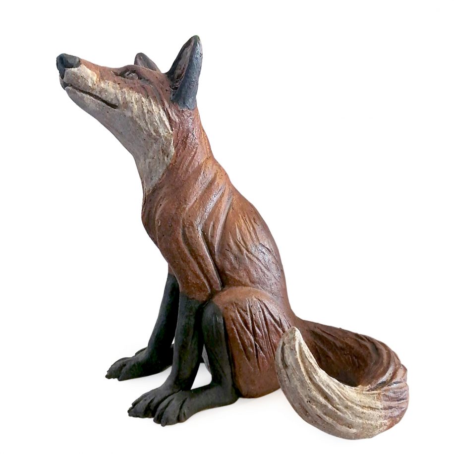 1712C Sitting Fox – Pippa Hill – Churchgate Gallery